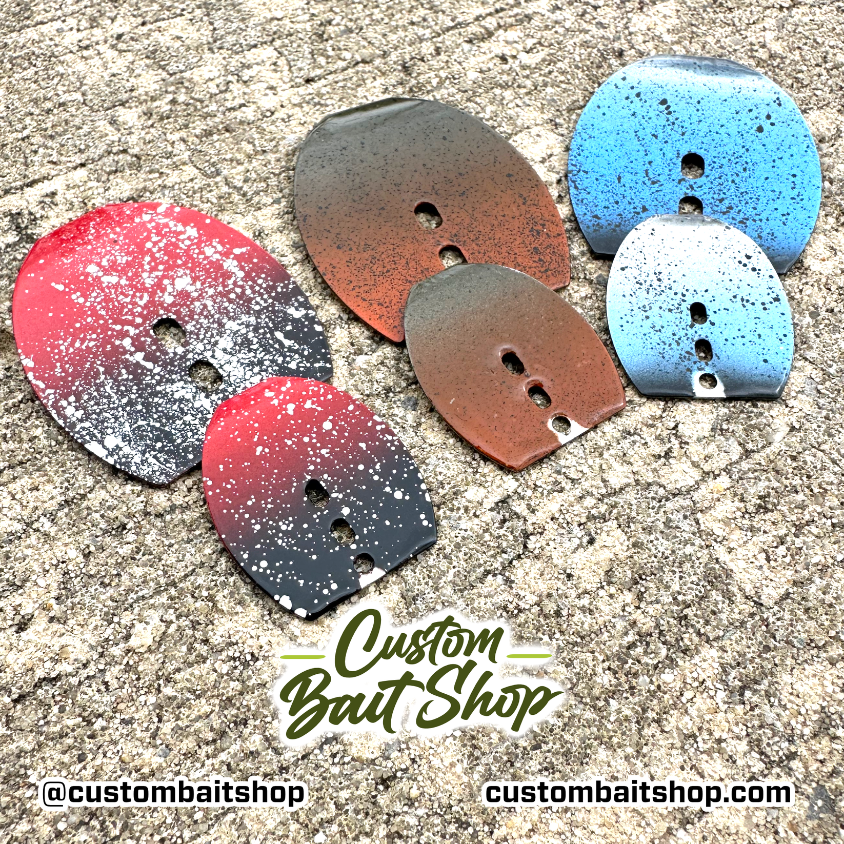Chatterbait Blades – Custom Bait Shop