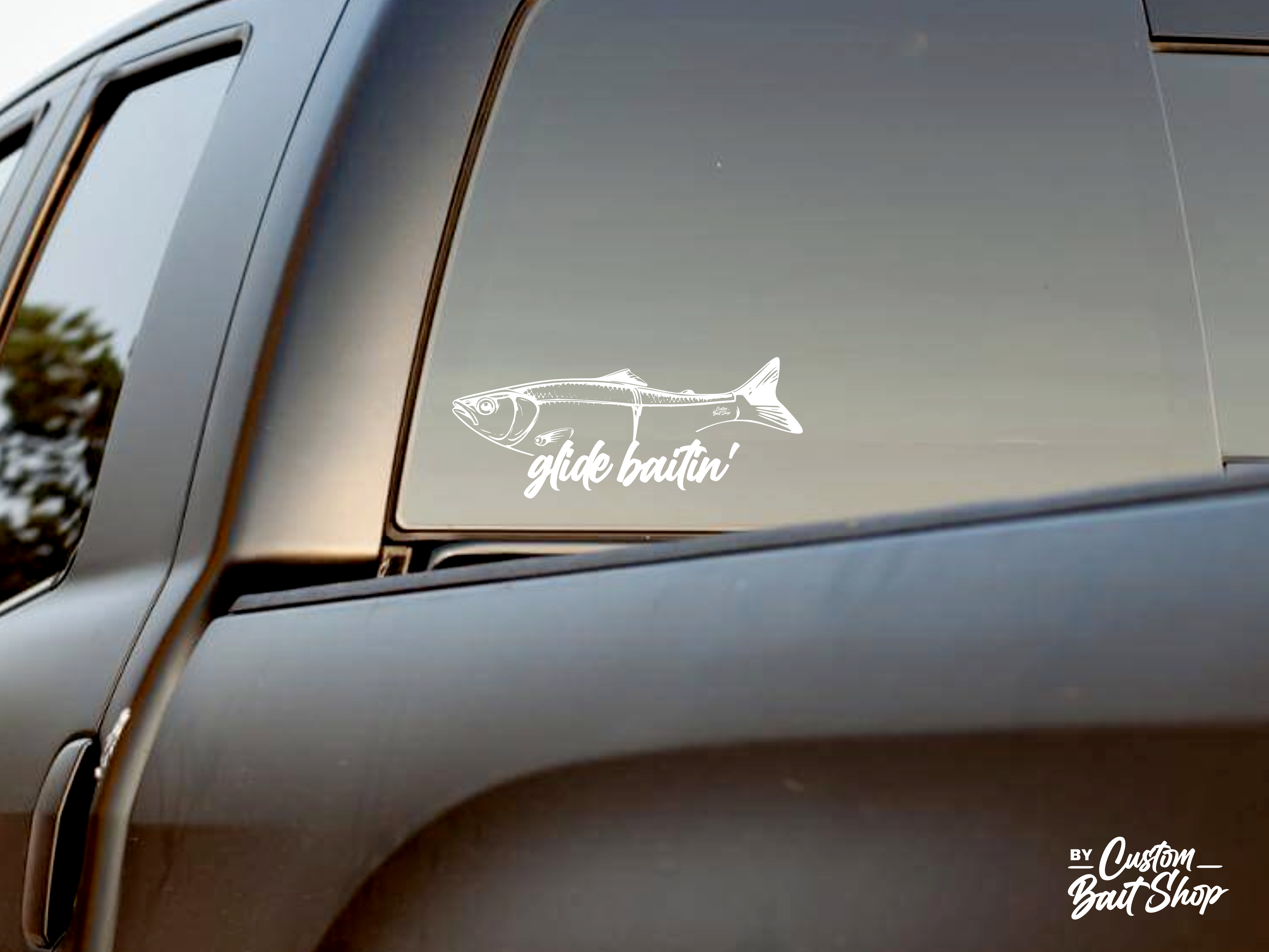 Baitin' Stickers – Custom Bait Shop