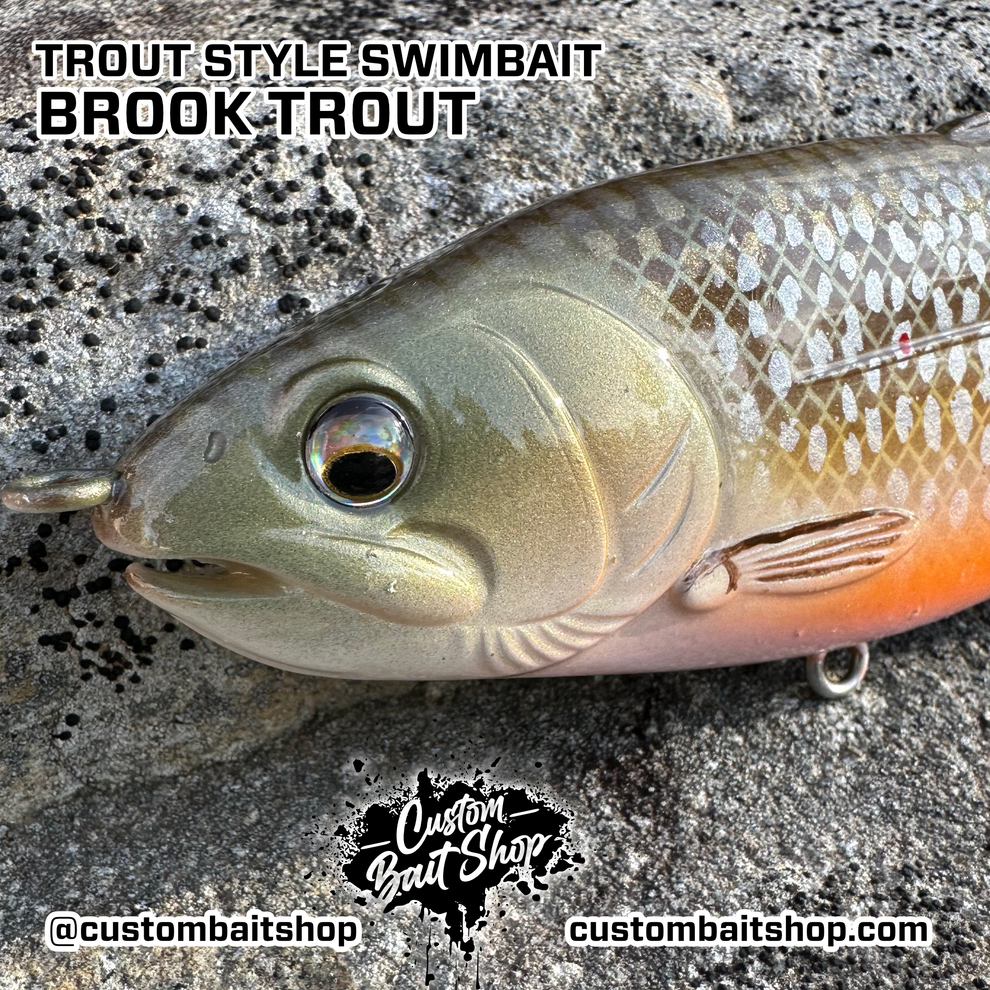 7" Trout Glide Bait – Custom Bait Shop